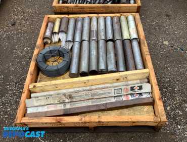 Repocast.com® | Skid of assorted welding supplies...