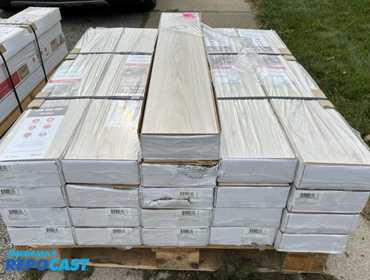 Repocast.com® | Lot of (21) boxes (360 sq.ft.) of...
