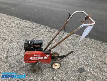 Repocast.com® | Lawn Chief chain drive rototiller.