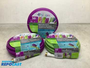 Repocast.com® | Lot of (3) Bloom 5/8” x 50’ 4ply...