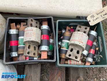 Repocast.com® | (2) Milk Crates Full of (142) Fuses