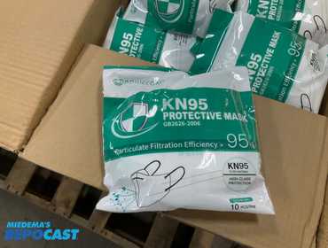 Repocast.com® | (3) boxes of Powercom kn95 protective...