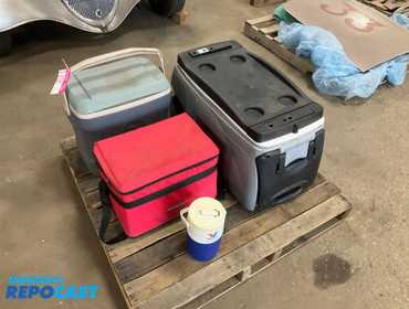 Repocast.com® | Lot of (3) Assorted Used Cooler and (1...