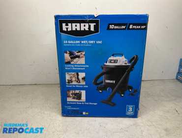 Repocast.com® | Lot of (1) Hart 10-Gal Wet-Dry Vac ...