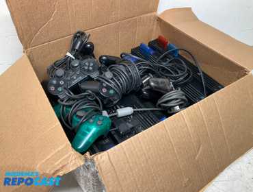 Repocast.com® | (5) Sony PlayStation 2. PS2 Black Game...