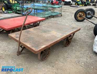 Repocast.com® | (1) railroad steel cart