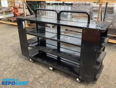 Repocast.com® | 1 Large Rolling Display Rack