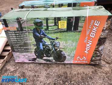 Repocast.com® | Lot of (1) Real Tree RT200 Mini-Bike,...