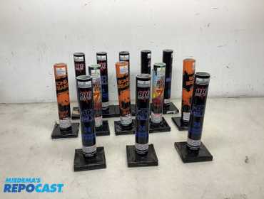 Repocast.com® | Lot of (13) firework launch tubes