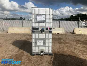 Repocast.com® | Lot of (2) poly totes surrounded by...