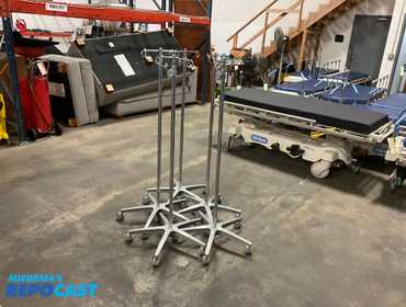 Repocast.com® | Set of 5 Rolling, Telescoping IV Carts...