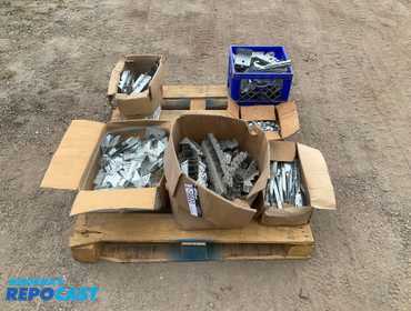 Repocast.com® | Skid lot of assorted fasteners....