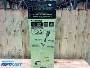 Repocast.com® | Brand New Green Machine 62V Cordless...