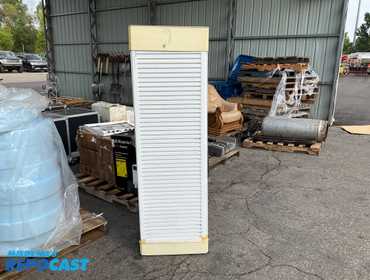 Repocast.com® | 3 Sided Display Stand that spins, 64”...