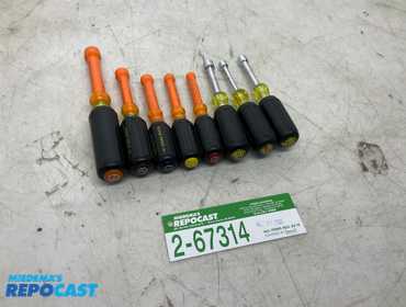 Repocast.com® | Lot of (8) Klein Tools assorted socket...
