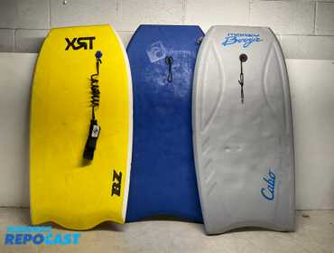 Repocast.com® | Lot of (3) Body Boards