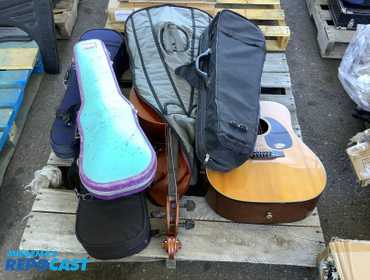 Repocast.com® | Skid lot of various musical...