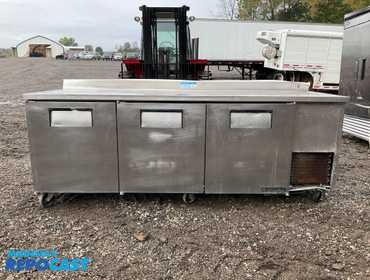 Repocast.com® | 3-door Stainless Steel Prep Cooler