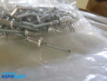 Repocast.com® | Lot of (1500) aluminum/steel T-rivets,...