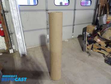 Repocast.com® | Lot of (600ft) Kraft paper roll, 48" x...