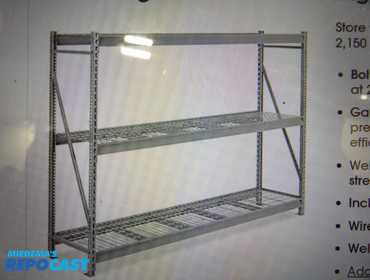 Repocast.com® | Tennsco; storage back units, (44) 5ft...