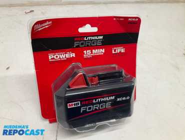 Repocast.com® | Milwaukee Red Lithium Forge M18 Battery