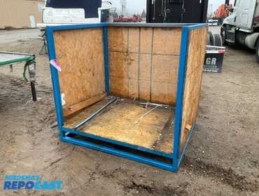 Repocast.com® | Three sided metal frame rack/crate...