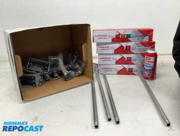 Repocast.com® | Box of assorted parts, including pipes...