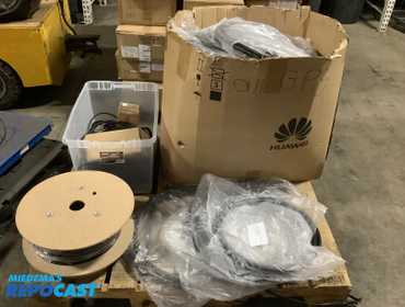 Repocast.com® | Skid of assorted cables including...