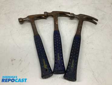 Repocast.com® | (3) Estwing claw hammers