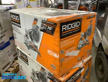 Repocast.com® | Lot of (1) Ridgid R4222 12” Dual Bevel...