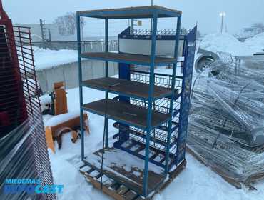 Repocast.com® | Lot of (2) Store display racks, 1 M...