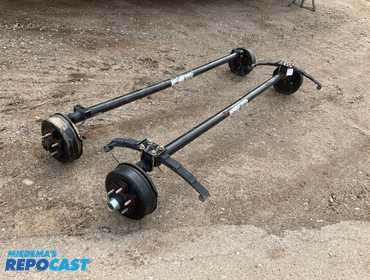 Repocast.com® | Lot of (2) Lippert 3500lb trailer...
