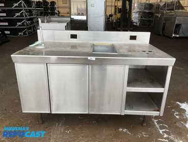 Repocast.com® | Stainless Steel Waitress Station