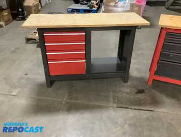 Repocast.com® | Lot of (1) Tool Chest with 4 Drawers...