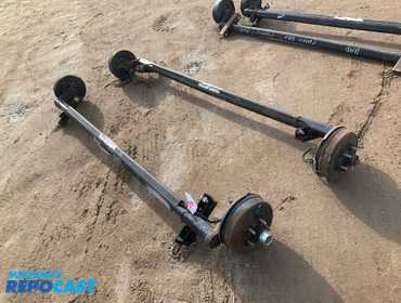 Repocast.com® | Lot of (2) Lippert 3500lb torsion...