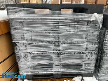 Repocast.com® | Lot of (7) Black, Plastic Skids,48” x...