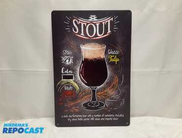 Repocast.com® | New Stout metal sign with pre-drilled...