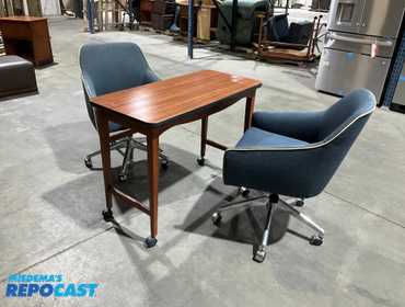 Repocast.com® | 1- Rolling Dining Table- 42”x20”x30”,...