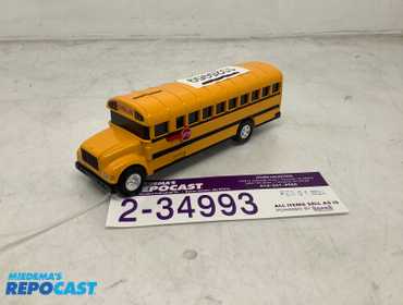 Repocast.com® | Die cast school bus piggy bank- Ertl ...