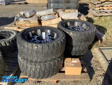 Repocast.com® | Set of (4) tires/ wheels off a 2014...