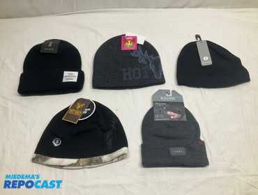 Repocast.com® | New Lot of (5) Beanies/Stocking Caps...