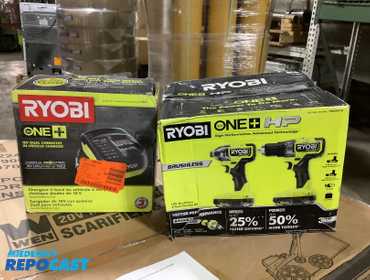 Repocast.com® | (1) Ryobi P131 One+ Portable Dual...