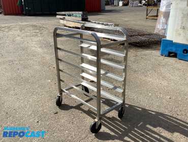Repocast.com® | Stainless Steel Commercial Pan Cart...