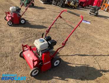 Repocast.com® | Classen TR-20 walk behind turf rake
