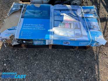 Repocast.com® | NEW SHELVING UNIT IN BOX. BOX GOT...