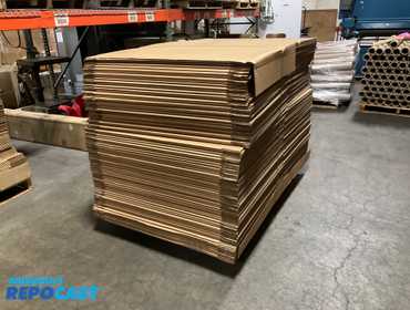 Repocast.com® | Lot of 80, Medium Skid Boxes 32" L x...