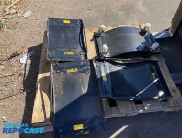 Repocast.com® | Lot of (4) Stark car dollies.