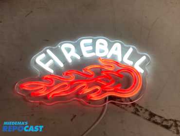 Repocast.com® | Fireball Neon Beer Sign