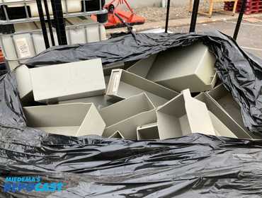 Repocast.com® | Cardboard Tote filled to the top with...